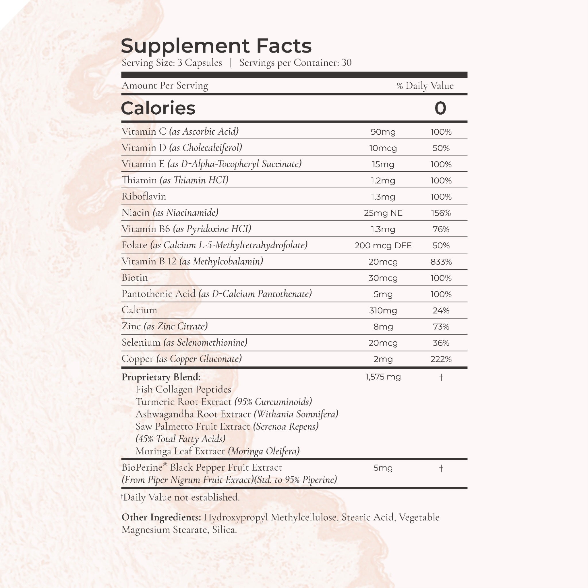 Hair, Skin & Nails Formula – Inner Glow Vitamins